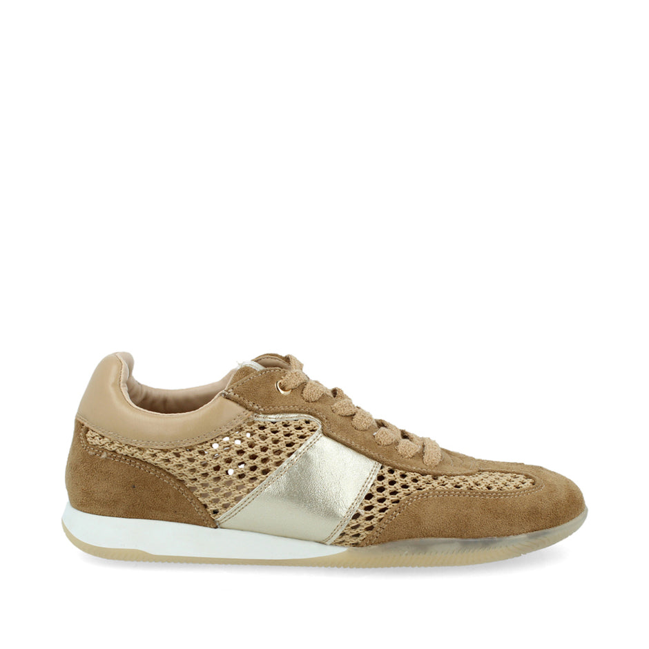Tenis Urbano Trender color Camel para Mujer – Trender Online